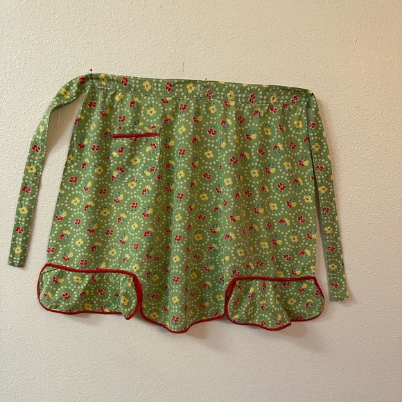 Handmade | Kitchen | Vintage 5 Half Apron Made From Feed Sack Fabric On ...